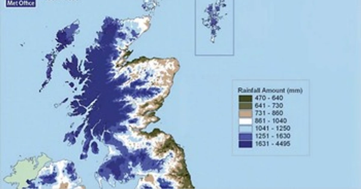 What Does The Climate Map Of Scotland Reveal?