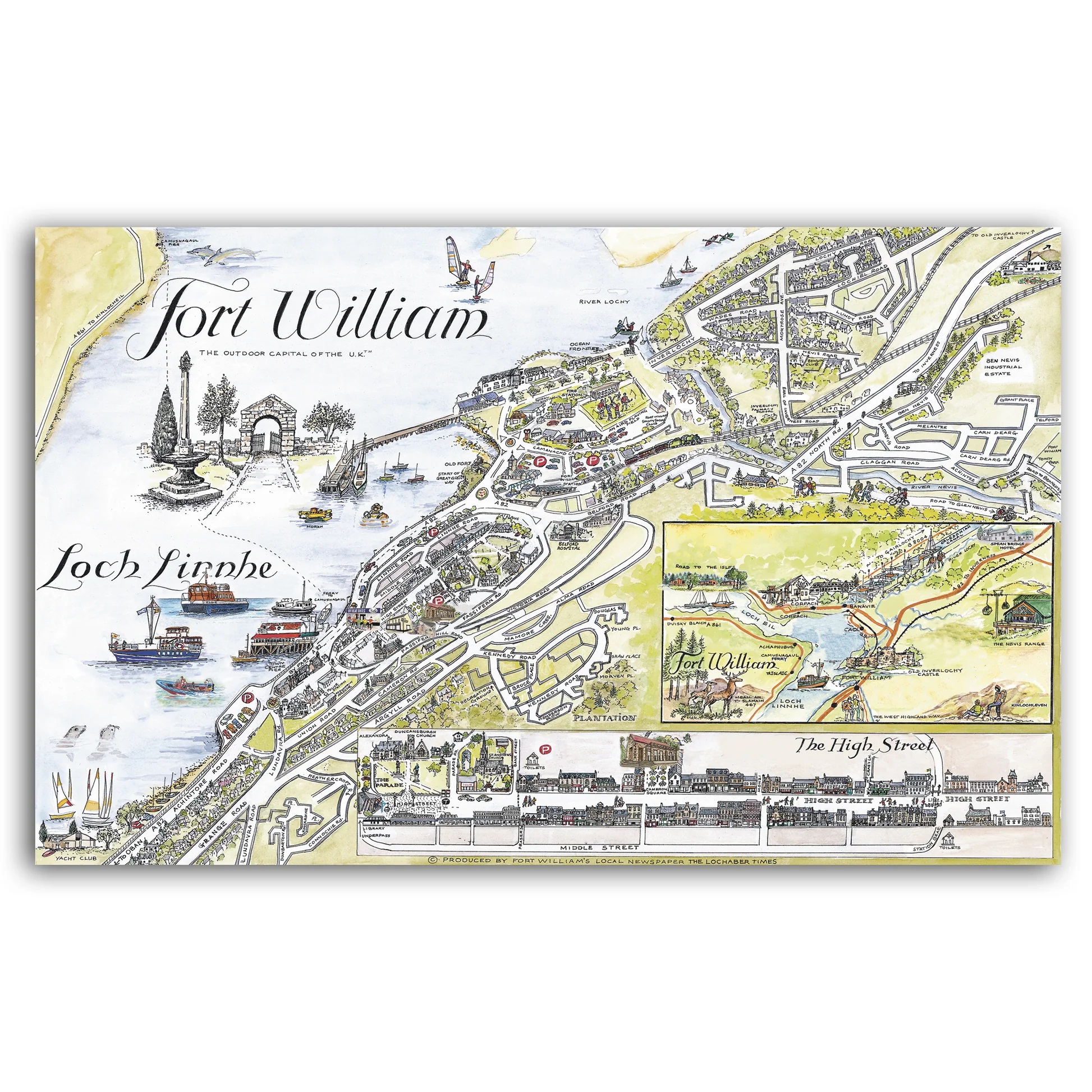Fort William Map: Your Essential Guide To Navigating The Highlands