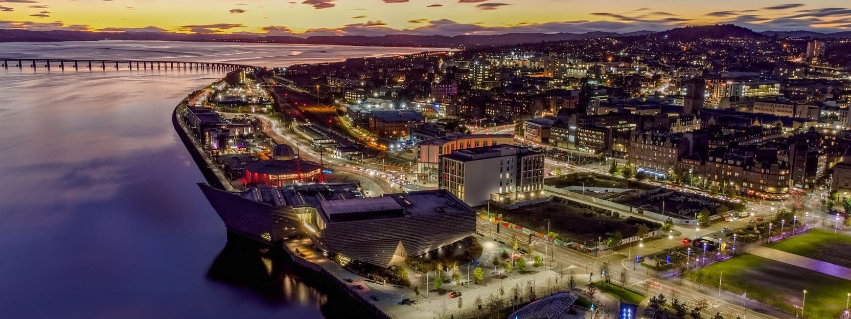 Map Of The Dundee Waterfront | Landmarks, Zones & Things To See