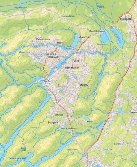 Perth Scotland Map - City Centre, Attractions, And Nearby Towns