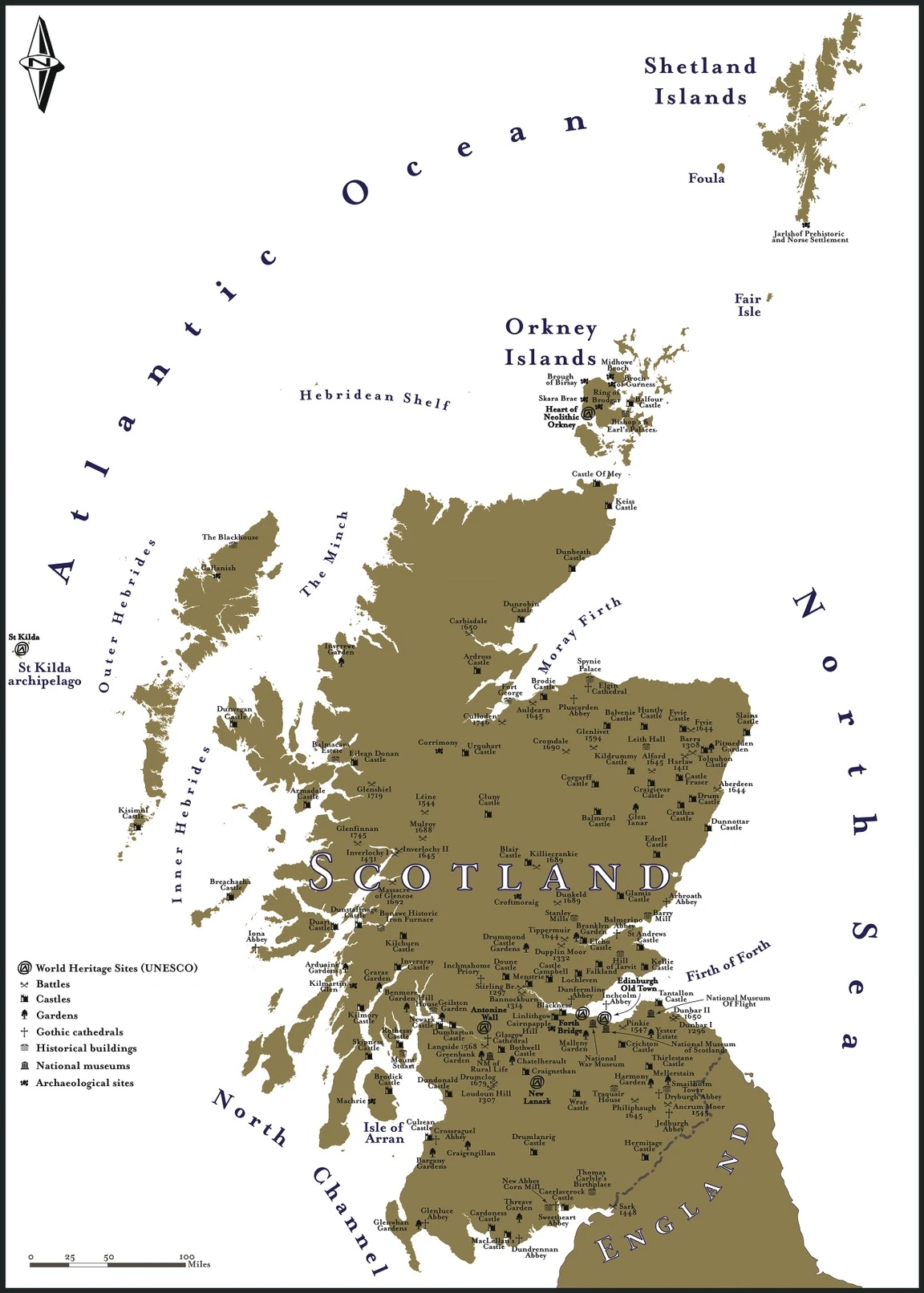 50+ Historic Sites In Scotland: Castles, Stones, Abbeys, & Towns